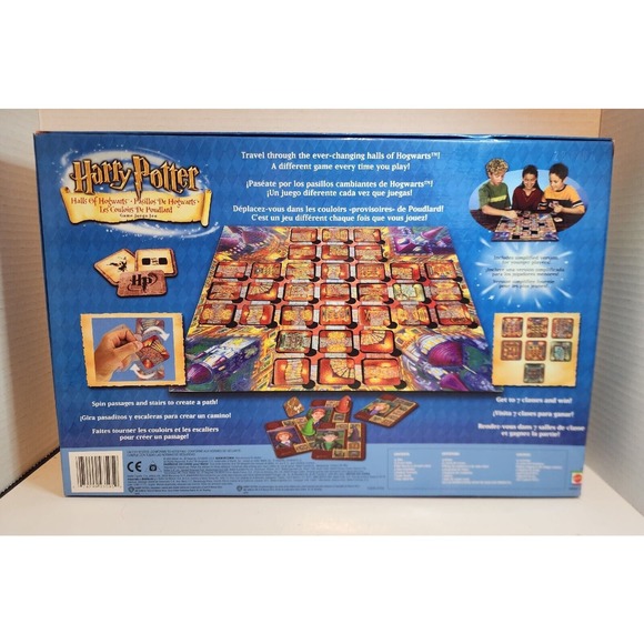 Mattel | Games | Rare Harry Potter Halls Of Hogwarts 202 Mattel Board ...